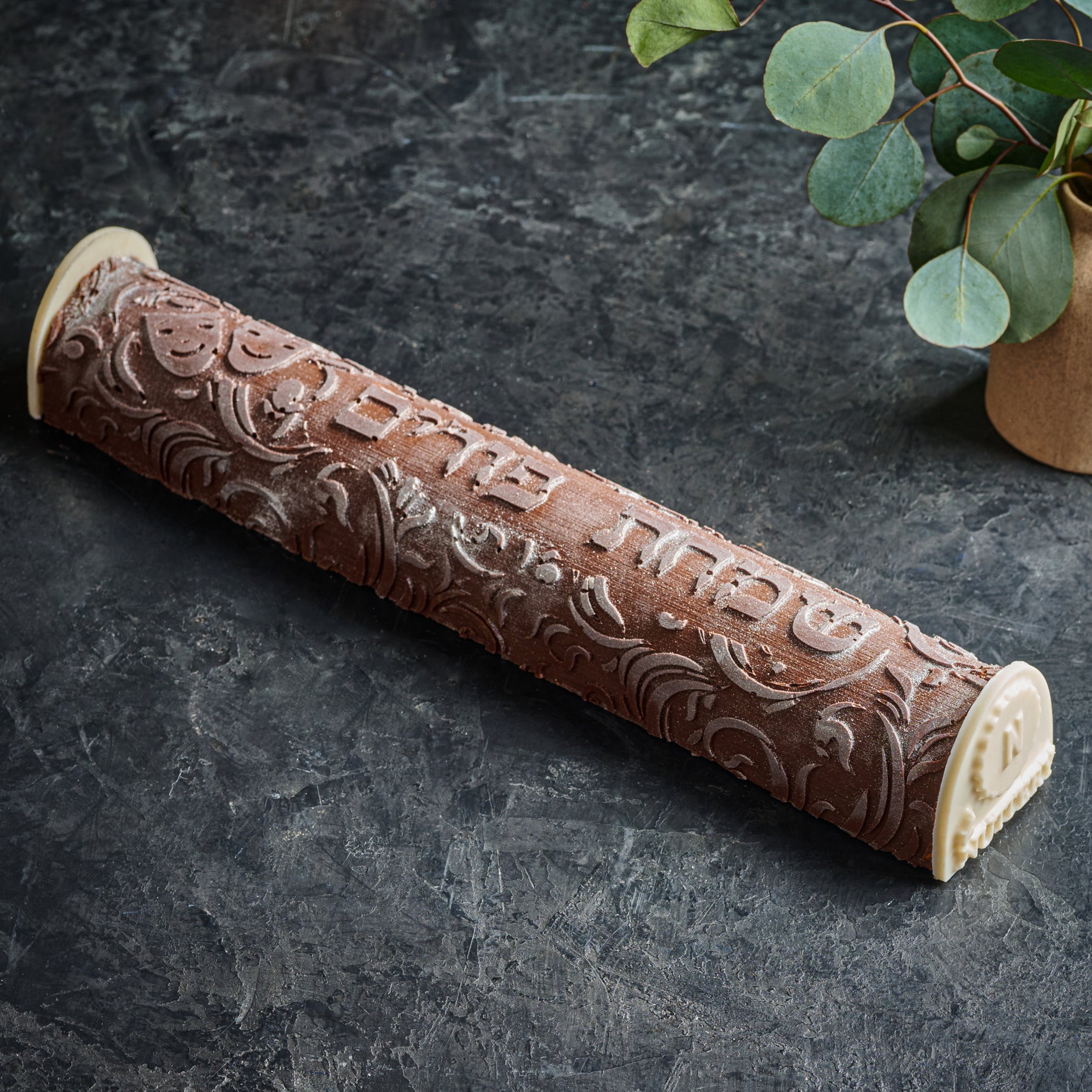 Purim-Themed Chocolate Logs — The Nuttery