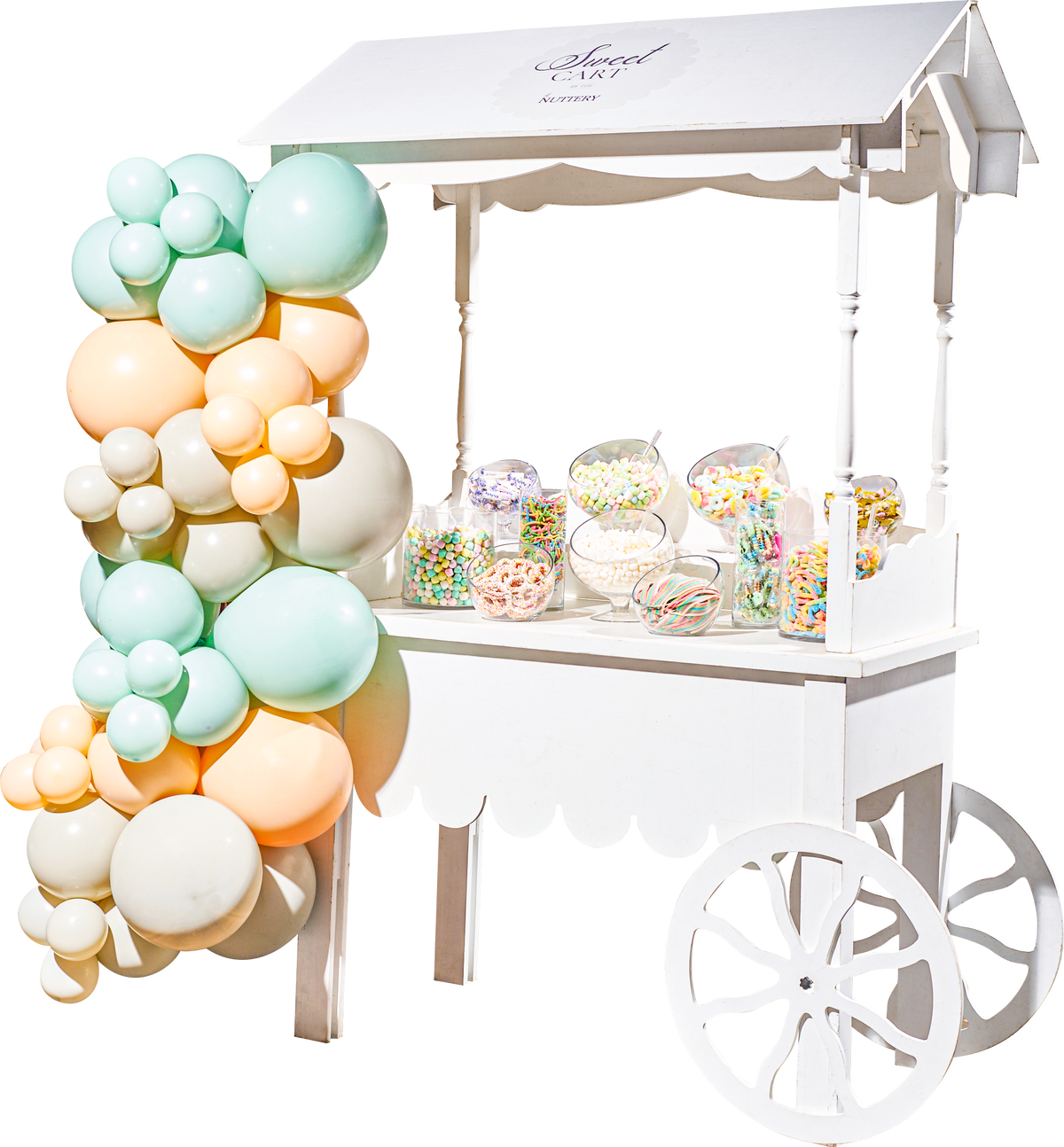 The Nuttery's Sweet Candy Cart Rental